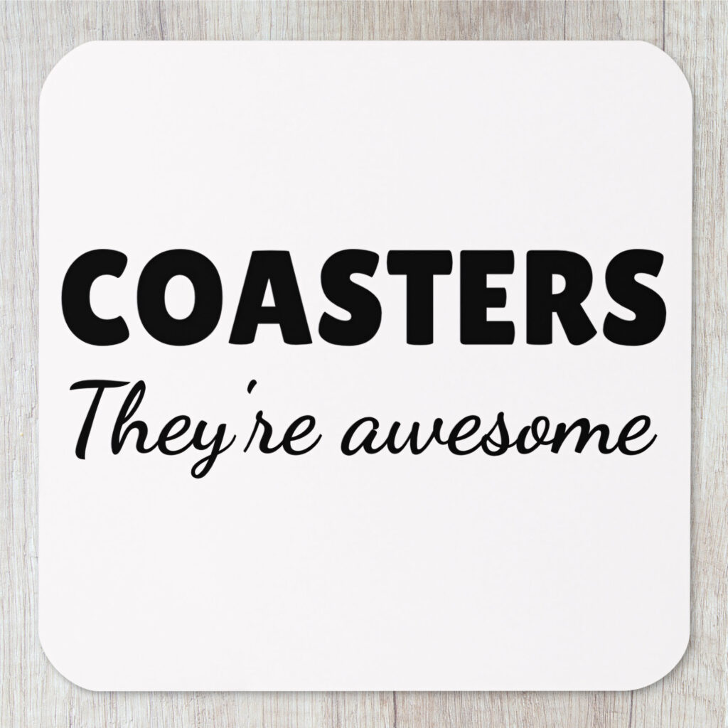 Funny Coasters – Rude by Design